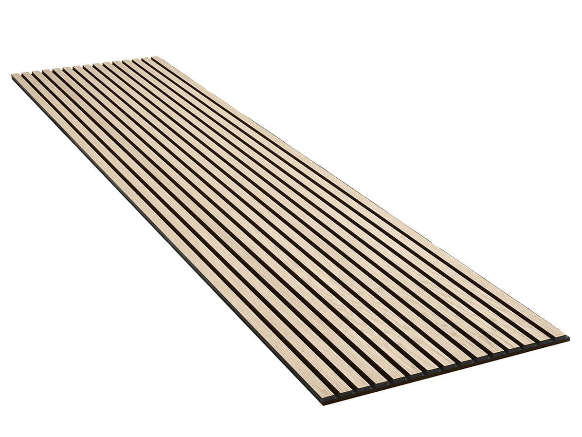 ISODECO Akoestische Panelen Hout Naturel Eiken met Zwart Vilt NIET ...